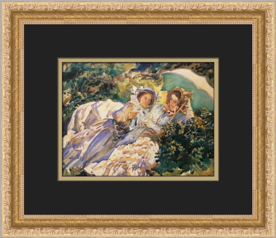 John Singer Sargent Simplon Pass the Tease Custom Framed Print - Etsy