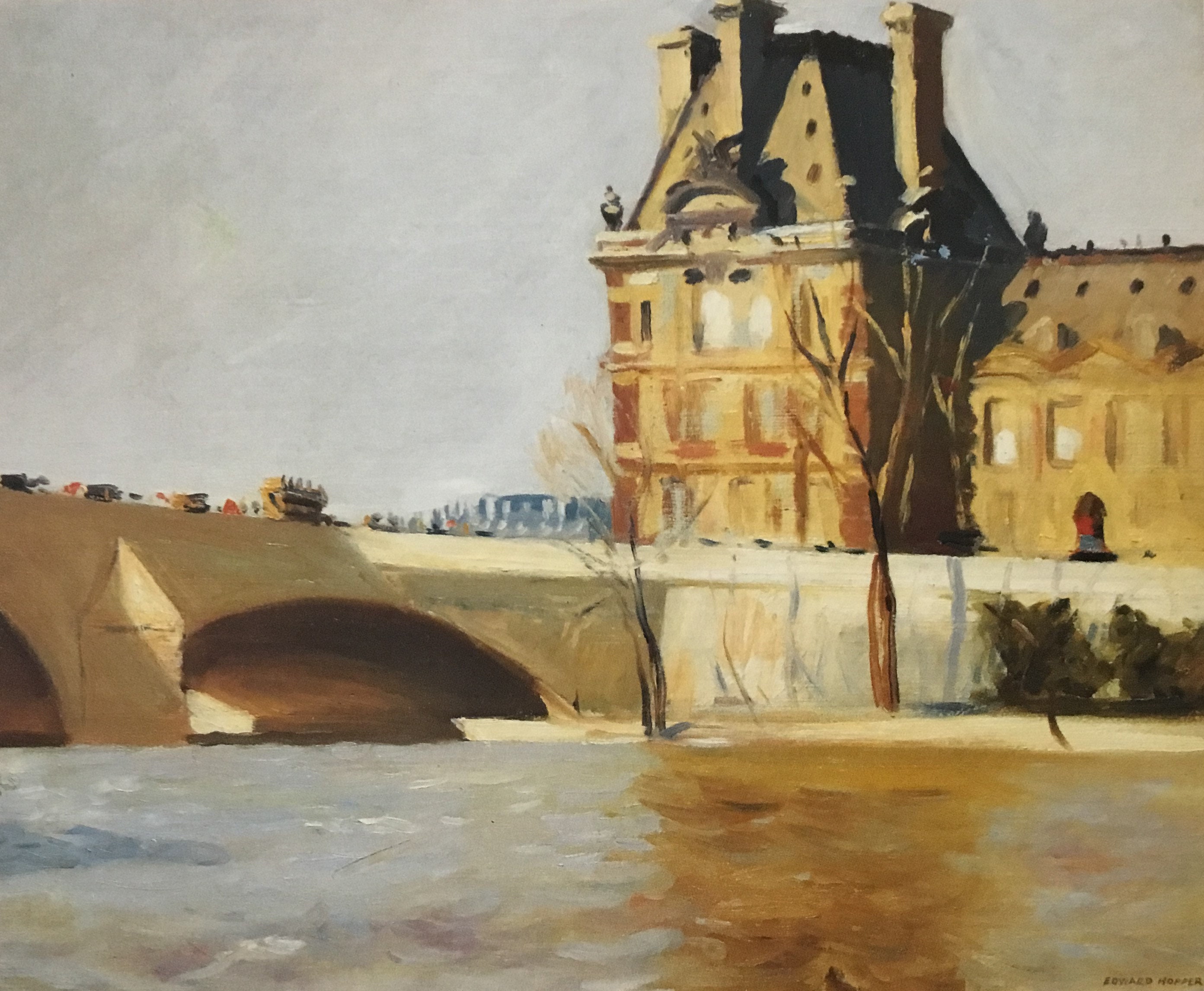 Edward Hopper Le Pont Royal Custom Framed Print - Etsy