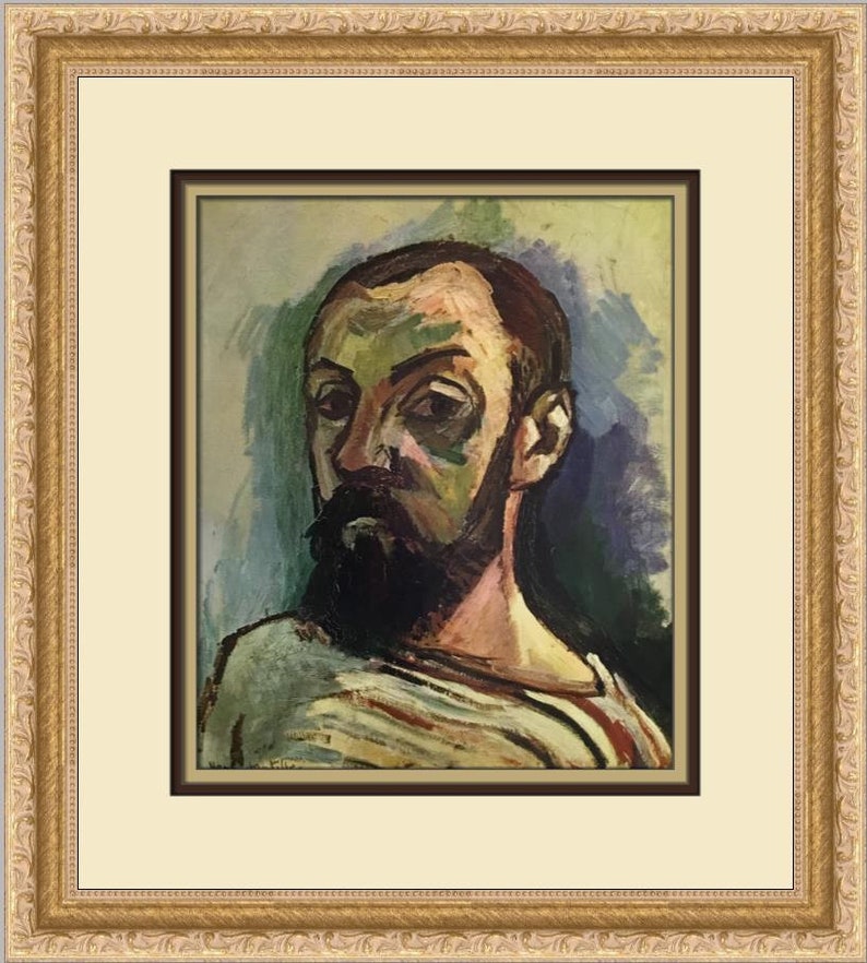 Henri Matisse Self-portrait Custom Framed Print - Etsy