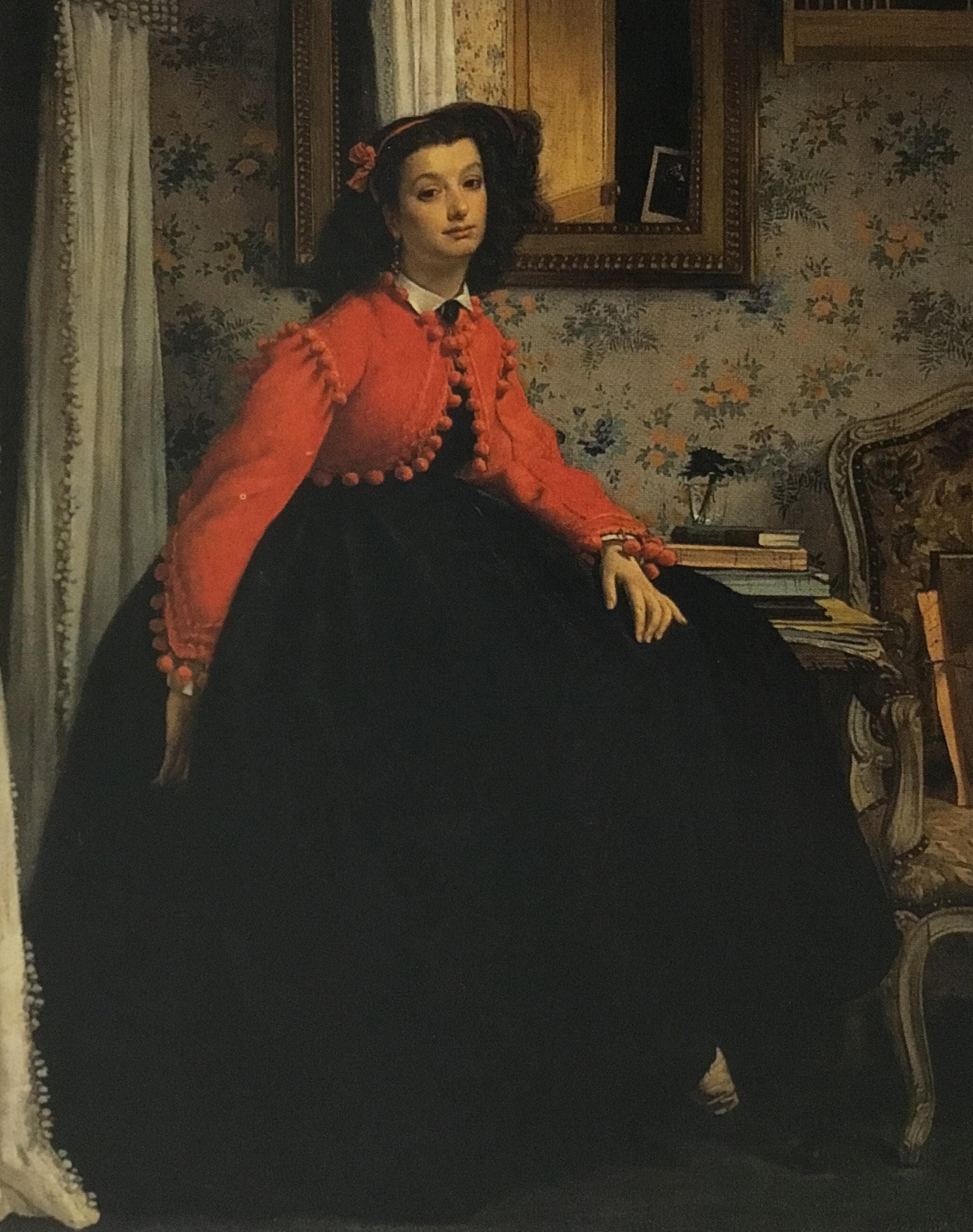 James Tissot Portrait of Mme L.L. Custom Framed Print - Etsy