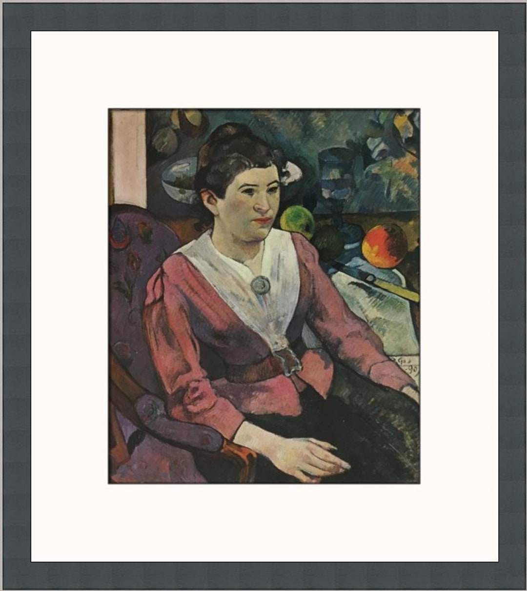 Paul Gauguin Marie Derrien Custom Framed Print - Etsy