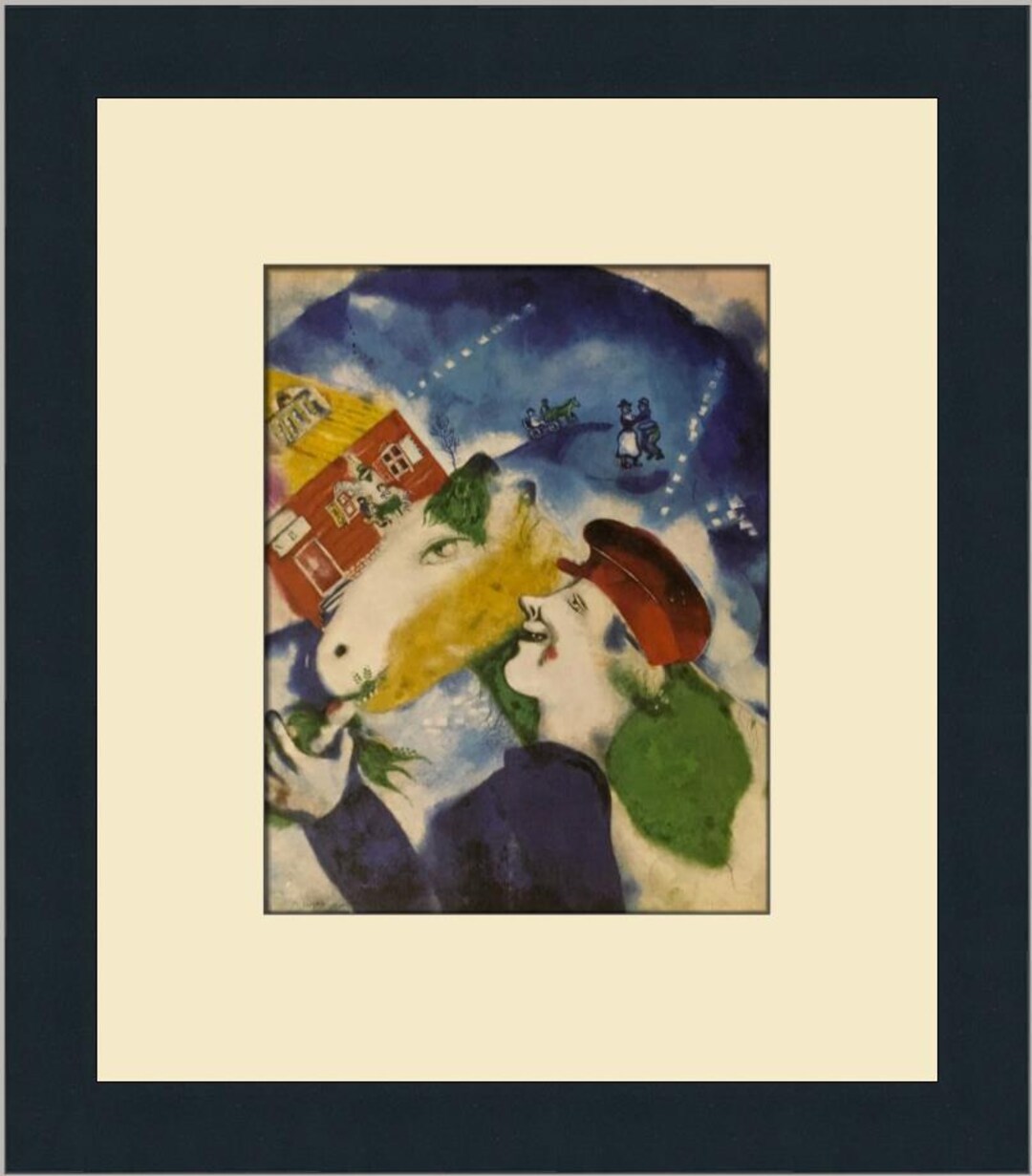 Marc Chagall Peasant Life Custom Framed Print - Etsy