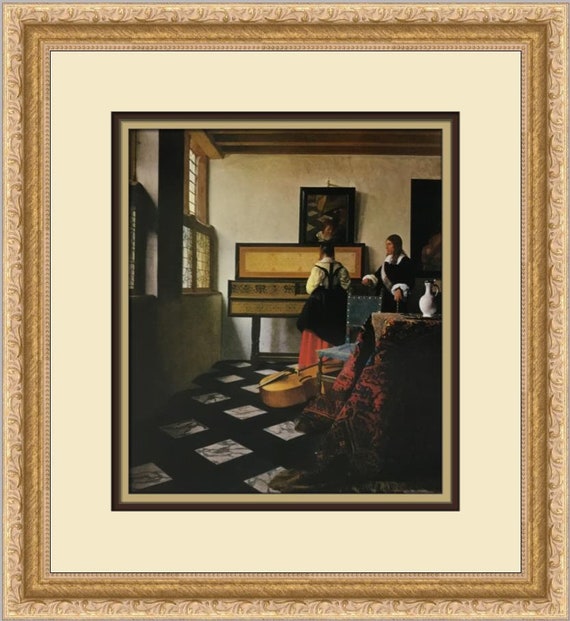Johannes Vermeer Music Lesson