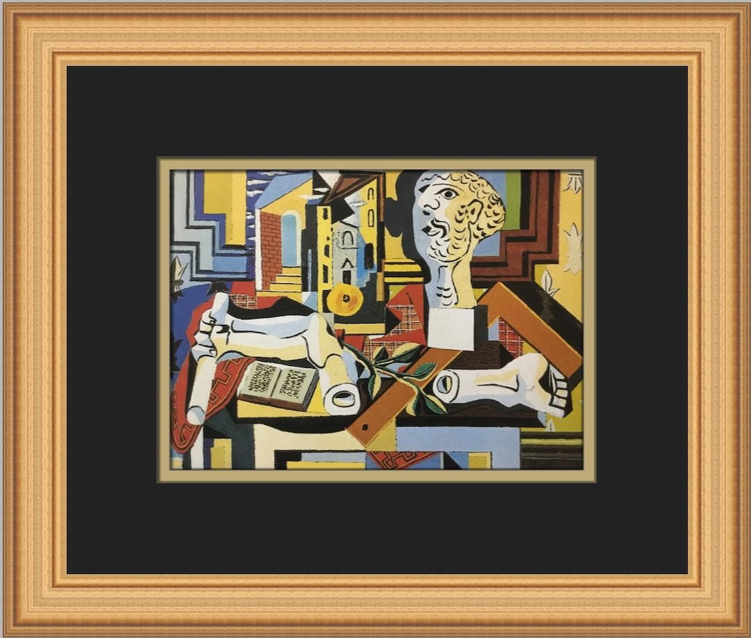 Pablo Picasso Studio With a Plaster Head Custom Framed Print - Etsy