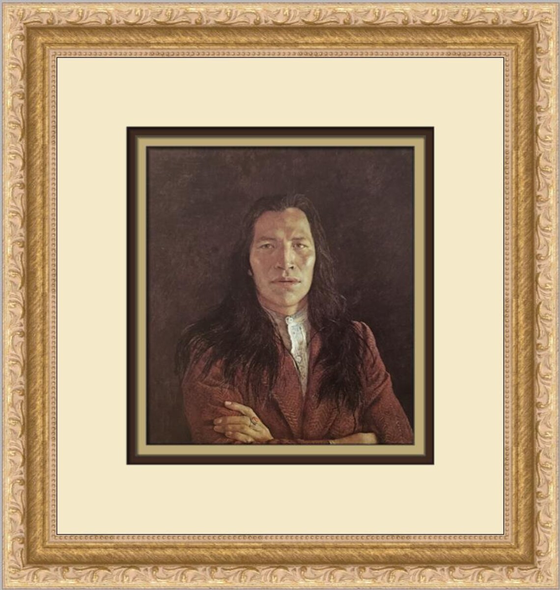 Andrew Wyeth Nogeeshik Custom Framed Print - Etsy