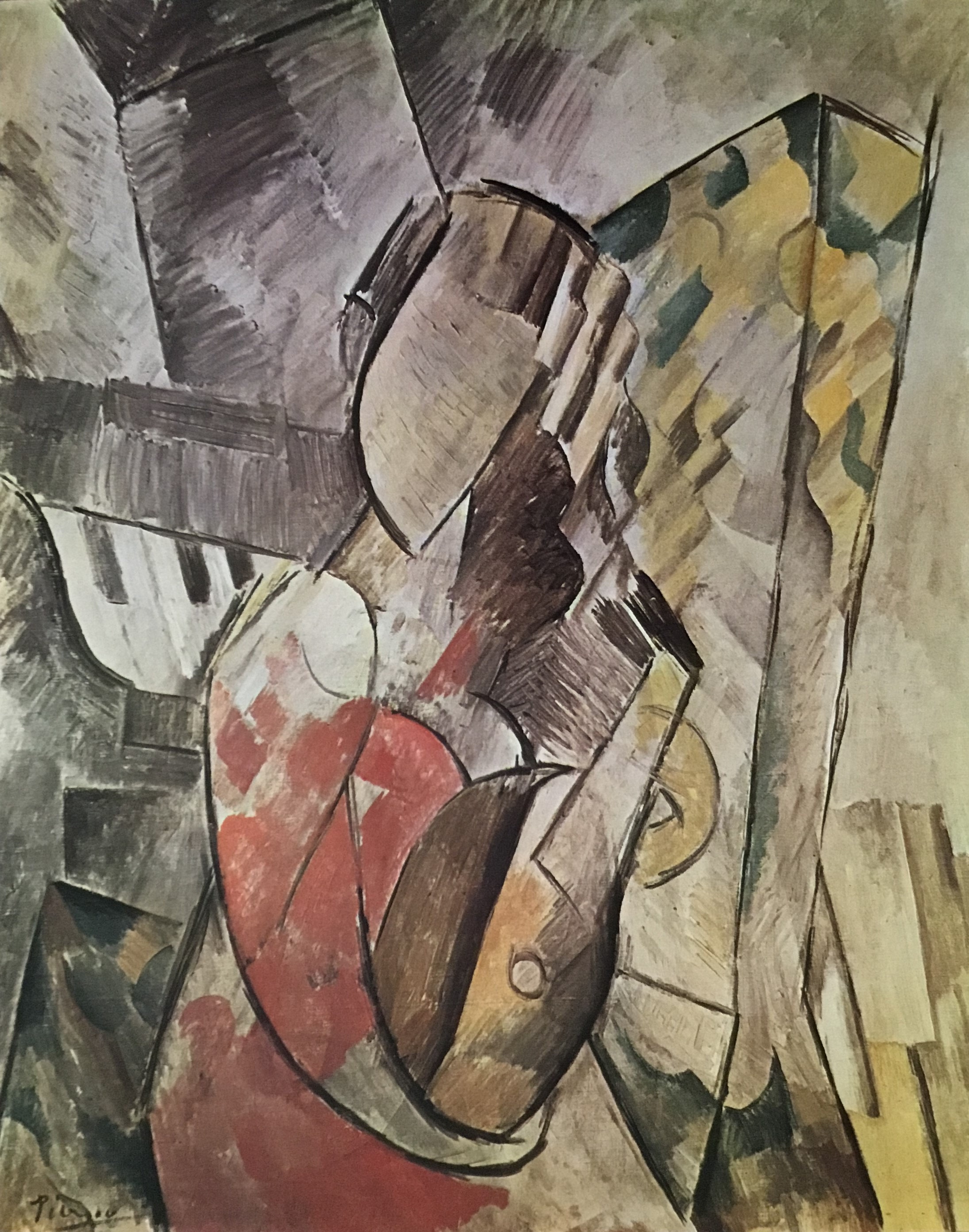 Pablo Picasso Woman With Mandolin Custom Framed Print - Etsy