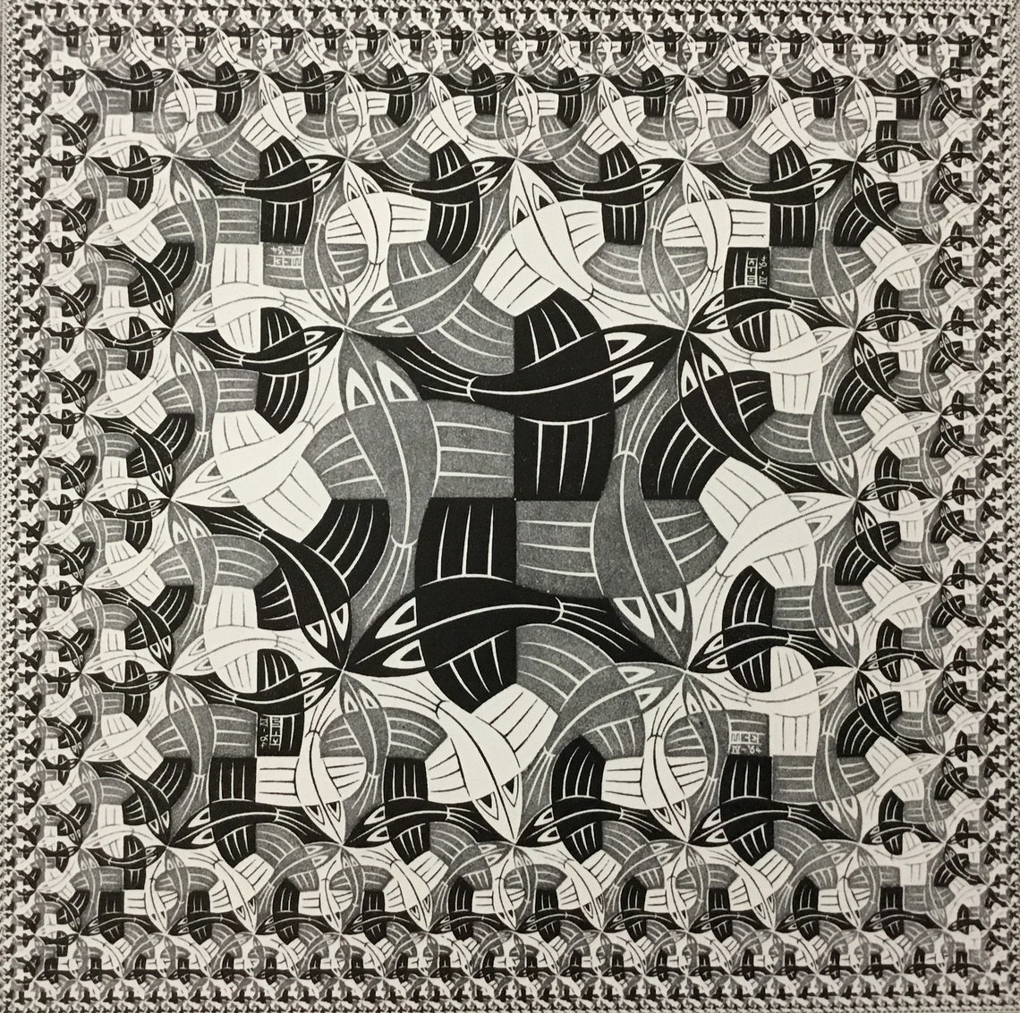 M.C. Escher MC Escher Square Limit Custom Framed Print - Etsy