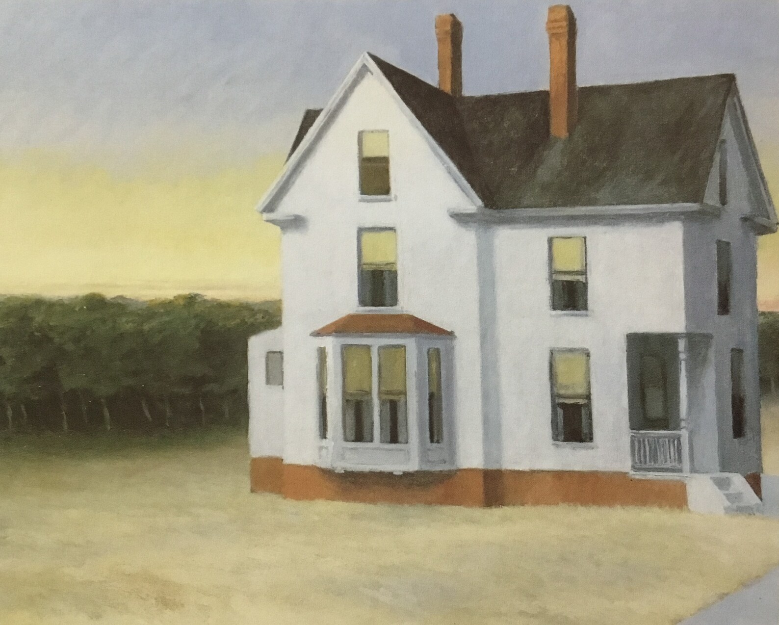 Edward Hopper Cape Cod Sunset Custom Framed Mini Print - Etsy