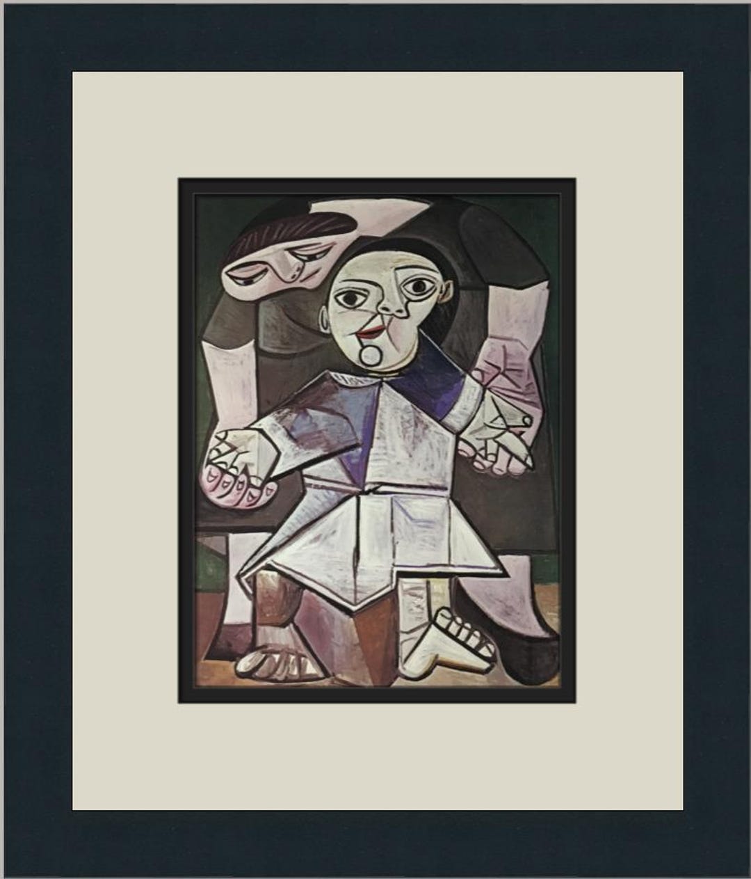 Pablo Picasso First Steps Custom Framed Print - Etsy