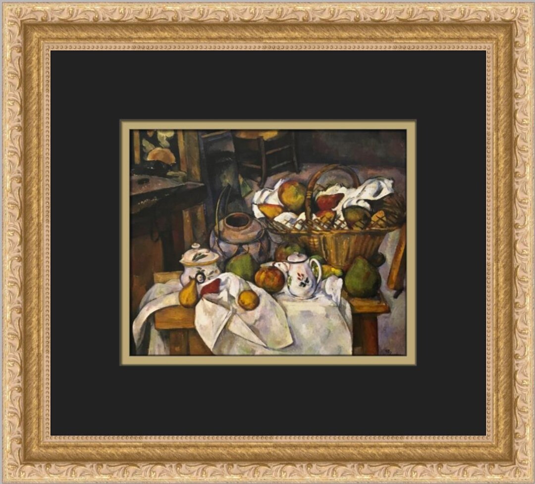 Paul Cezanne Kitchen Still Life Custom Framed Print - Etsy