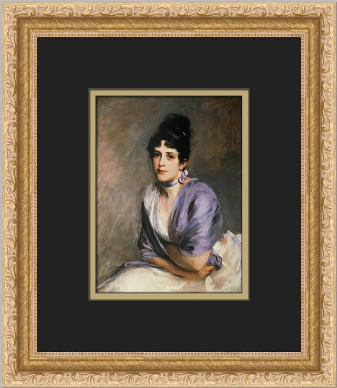 John Singer Sargent Mrs Frank Millet Custom Framed Print - Etsy