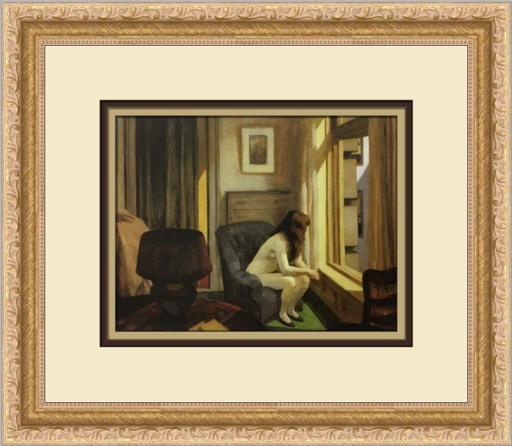 Edward Hopper Eleven A.m. Custom Framed Print - Etsy