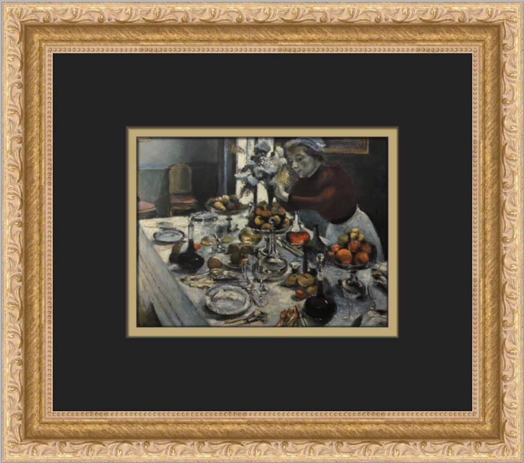 Henri Matisse Dinner Table Custom Framed Print - Etsy
