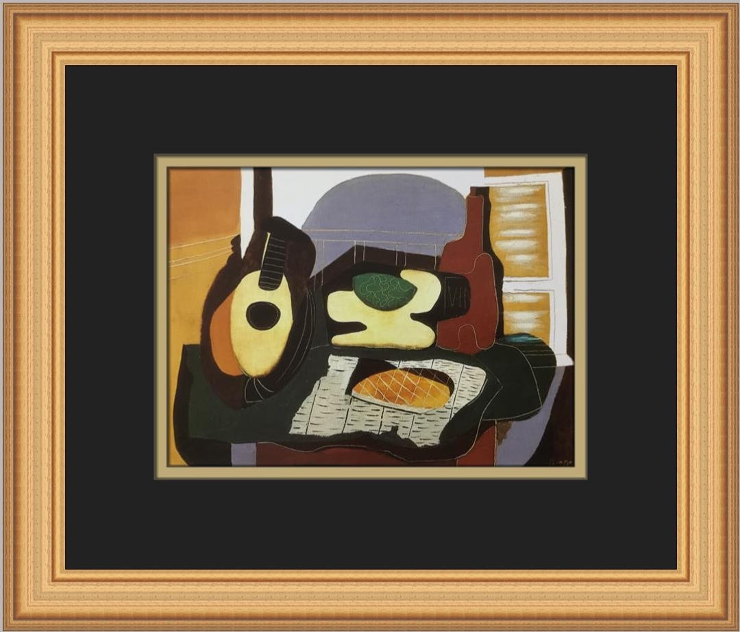 Pablo Picasso Still Life With a Cake Custom Framed Print - Etsy