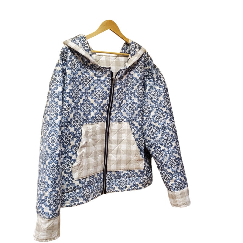 Quilted Hoodie - Etsy