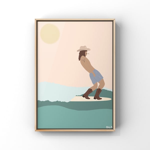 Cowboy Art - Etsy