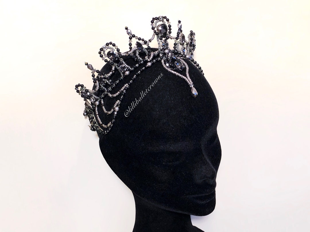Black Swan Tiara, Odile Tiara, Ballet Tiara, Ballet Headpiece ...