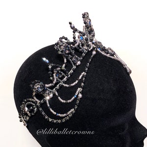 Black Swan Tiara, Odile Tiara, Ballet Tiara, Ballet Headpiece ...