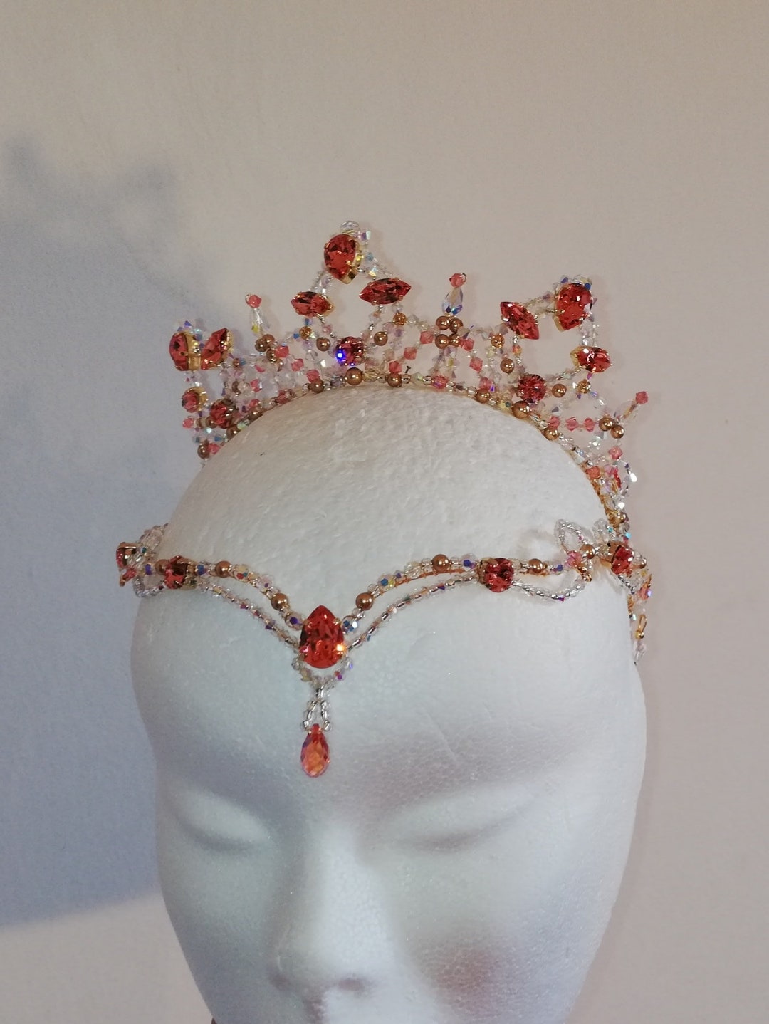 Professional BALLET Tiara GAMZATTI TIARA Gold Tiara Ballet - Etsy