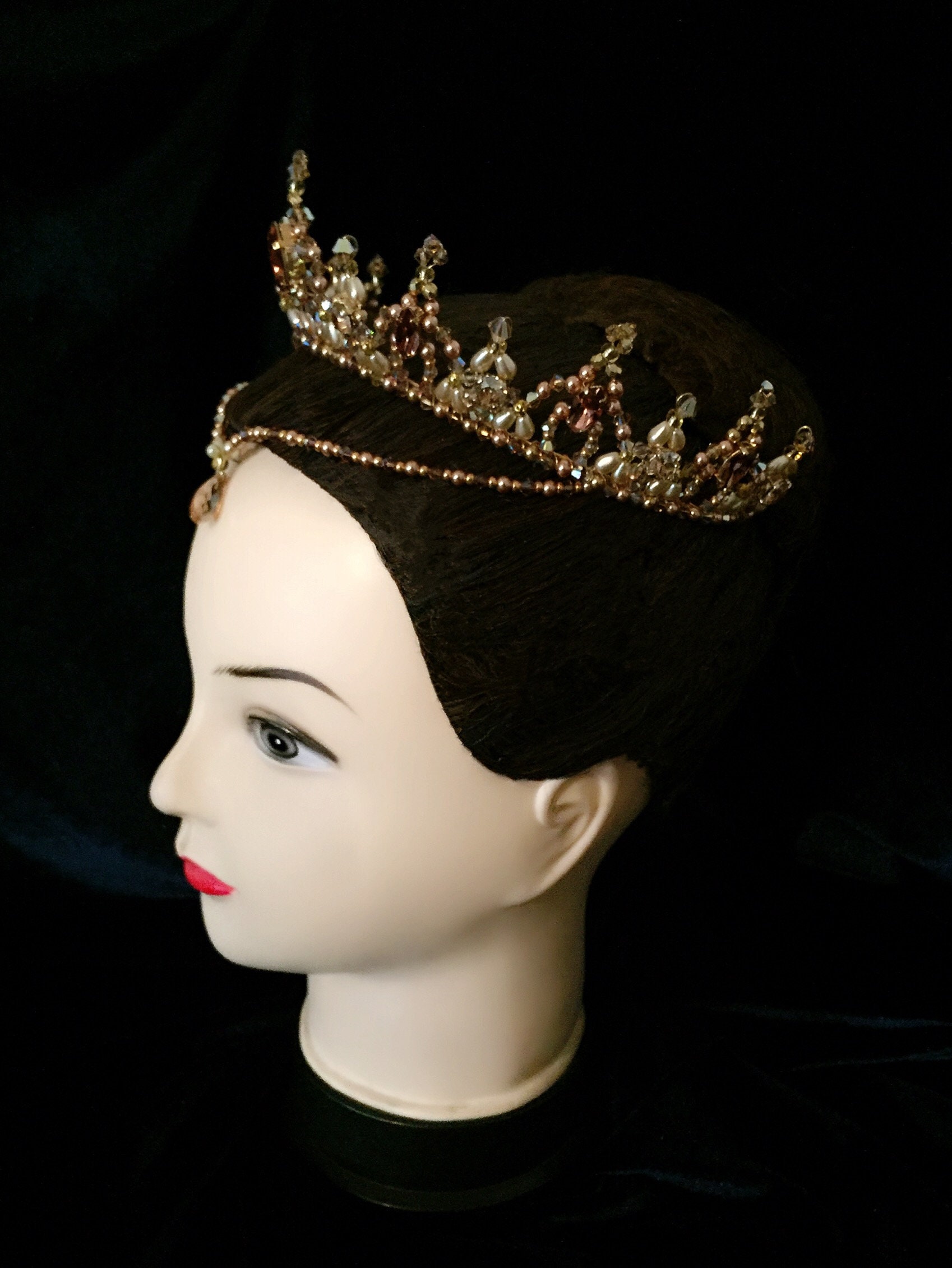 BALLET TIARA BALLET Gamzatti tiara Headpiece Ivory Tiara | Etsy