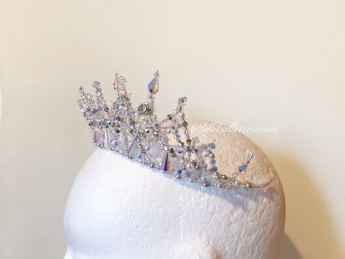 Snow Queen Ballet Tiara Ballet Crystal Tiara Snow Queen - Etsy