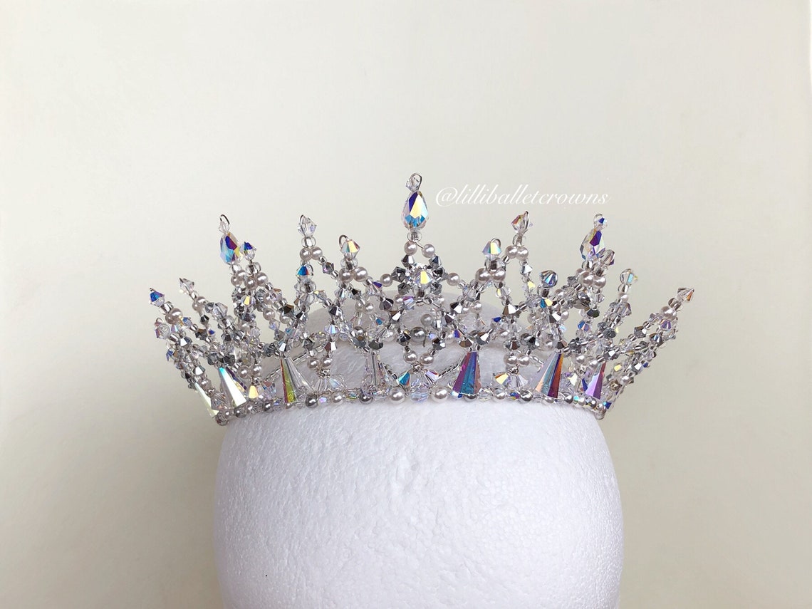 Snow Queen Ballet Tiara Ballet Crystal Tiara Snow Queen - Etsy