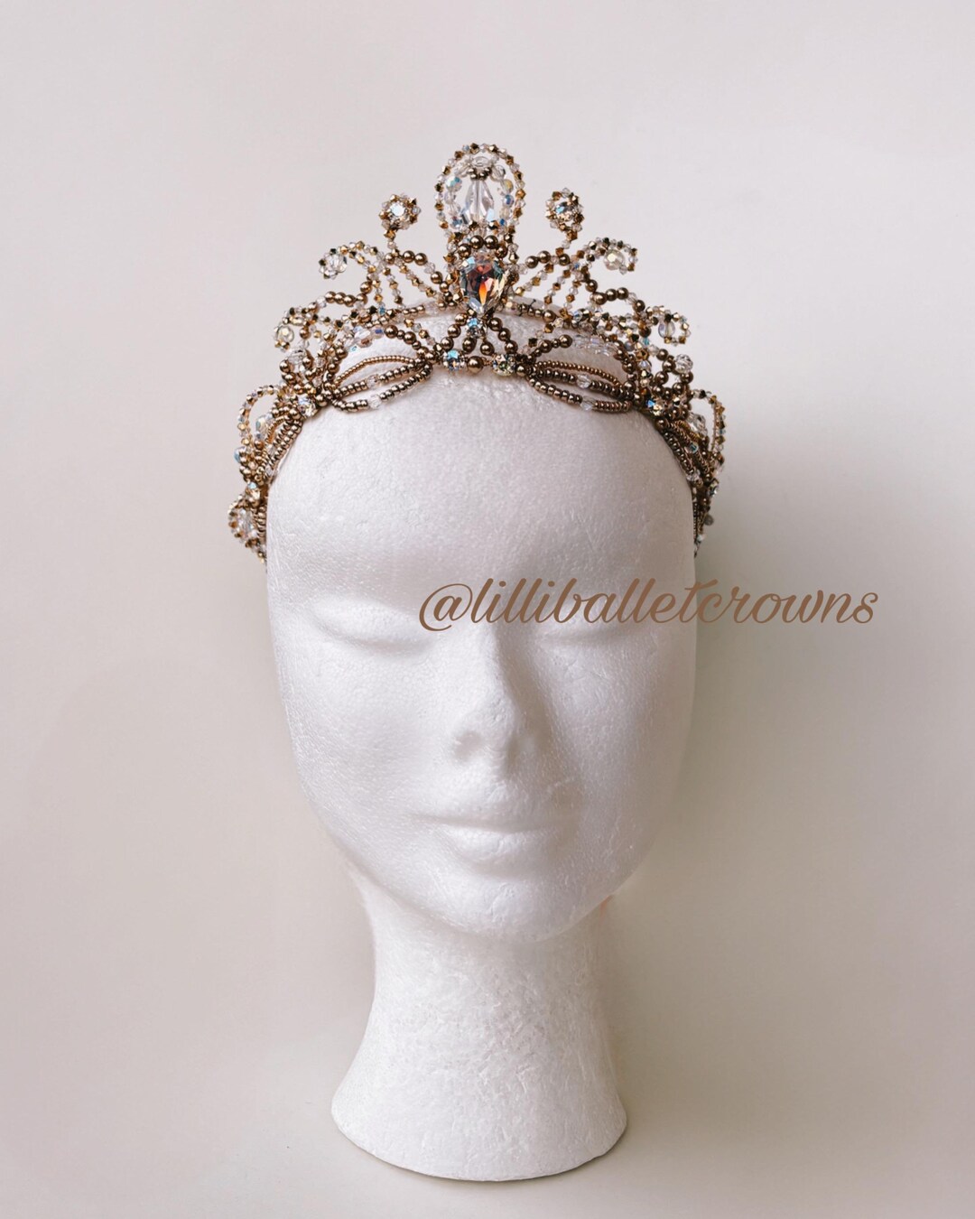 Ballet Tiara, Paquita Tiara, Professional Ballet Headpiece, Dulcinea ...