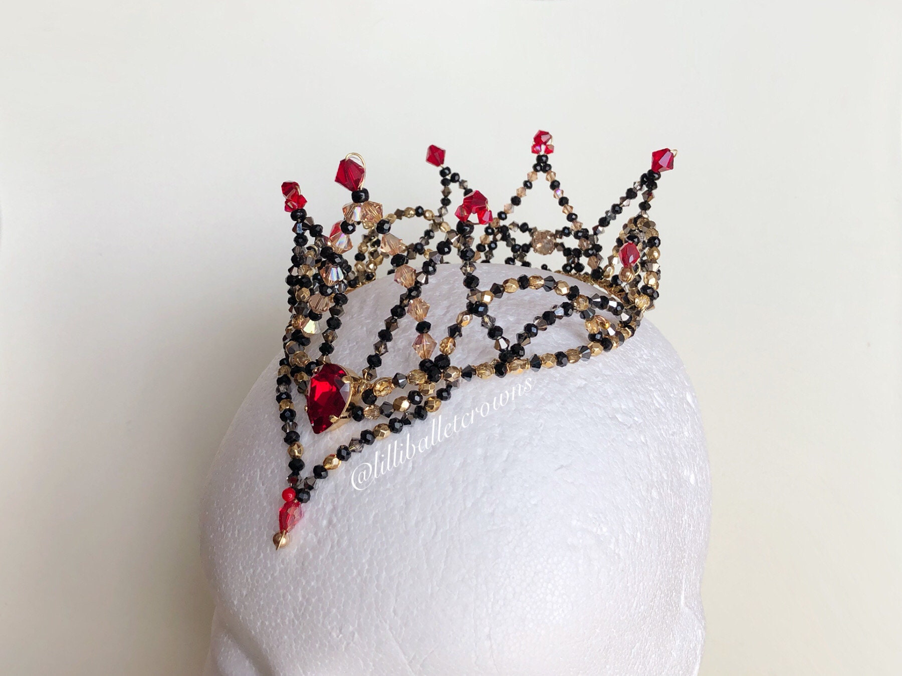 Odile tiara Black Swan Tiara Ballet tiara ballet headpiece | Etsy