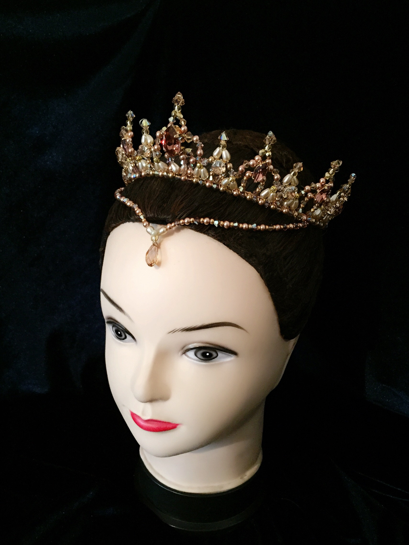 BALLET TIARA BALLET Gamzatti tiara Headpiece Ivory Tiara | Etsy