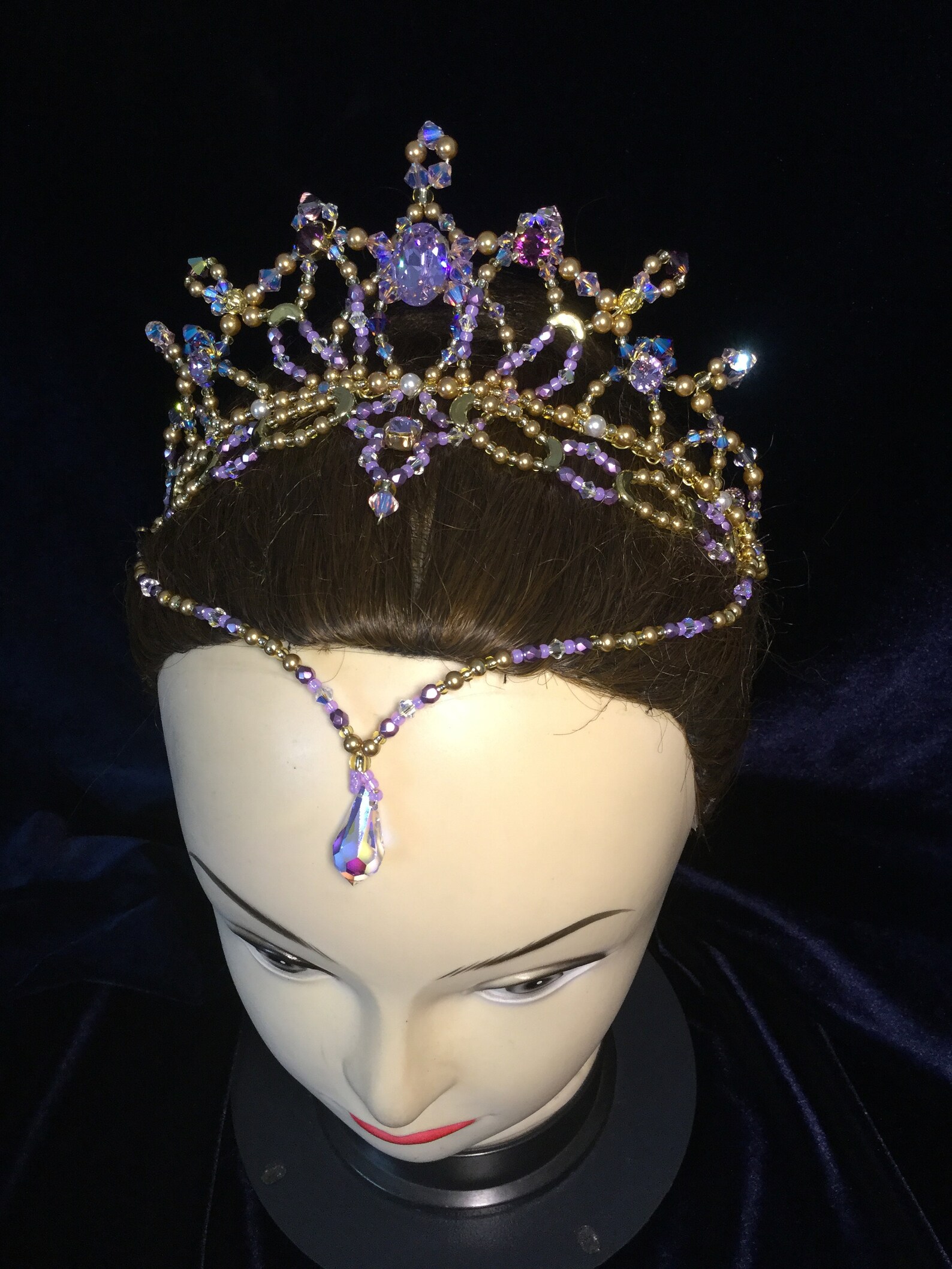 MEDORA TIARA BALLET tiara ballet headpiece Sugar Plum | Etsy