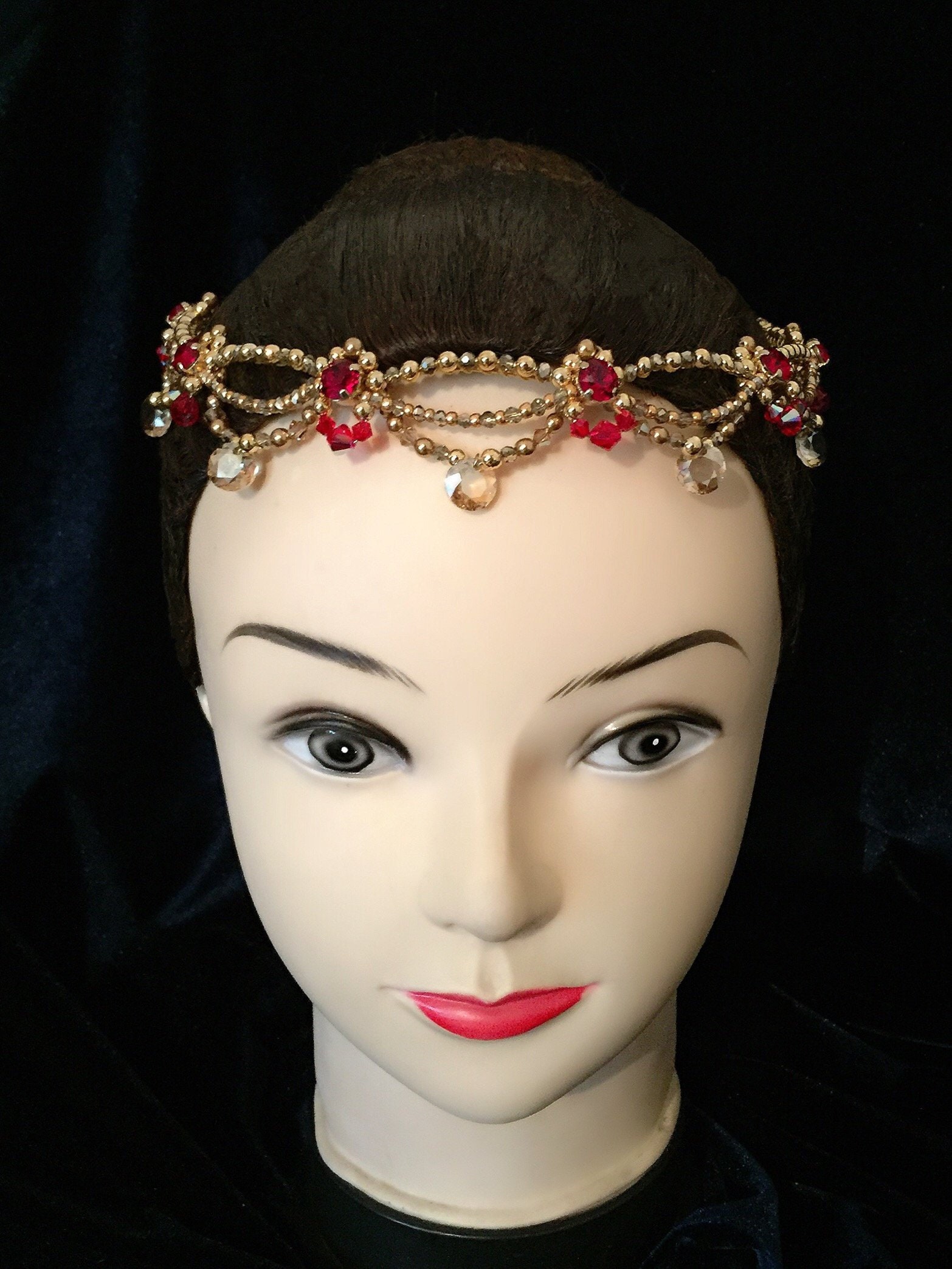 Esmeralda tiara Ballet tiara Ballet headpiece Swarovski | Etsy