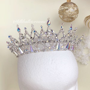 Snow Queen Ballet Tiara, Ballet Crystal Tiara, Snow Queen Ballet Crown ...
