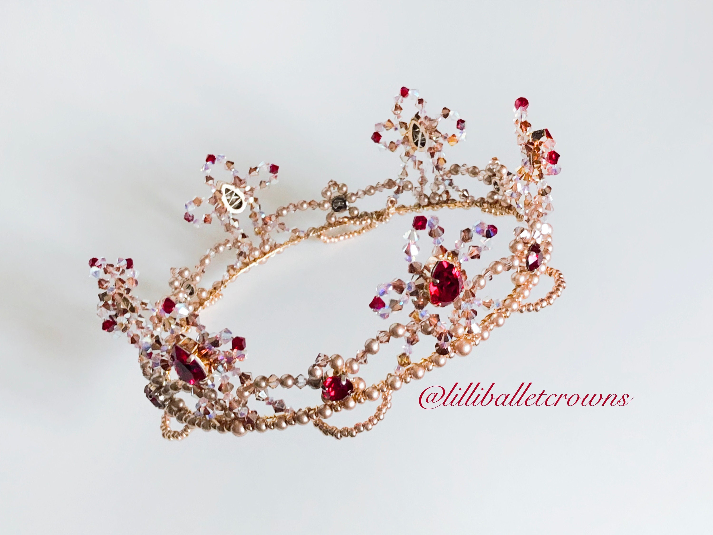Ballet Tiara Aurora Tiara Raymonda Tiara Swarovski | Etsy