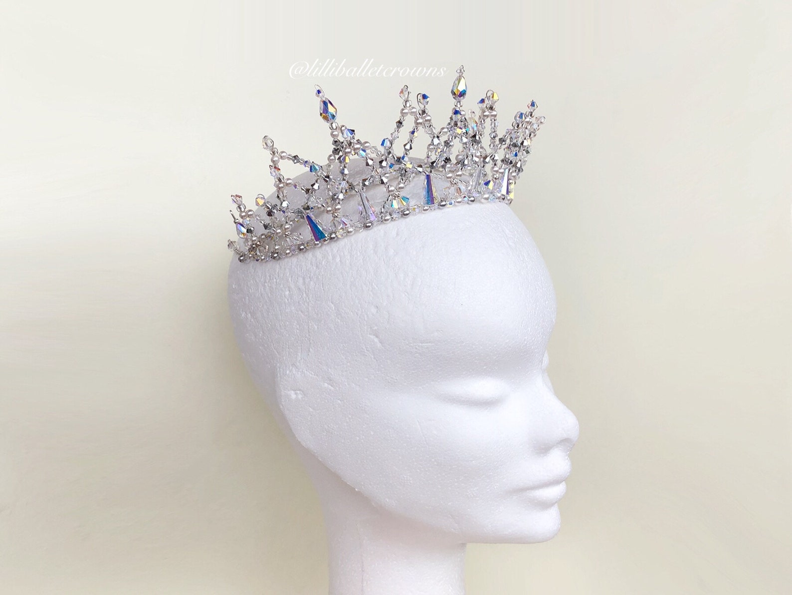 Snow Queen Ballet Tiara Ballet Crystal Tiara Snow Queen - Etsy