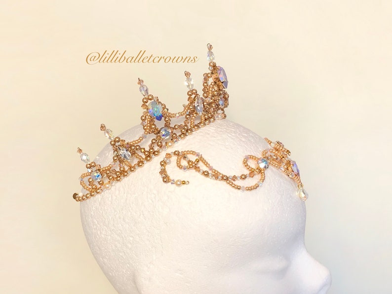 AURORA TIARA Gamzatti Tiara Ballet Tiara Ballet Headpiece - Etsy