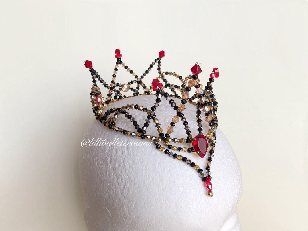 Odile Tiara, Black Swan Tiara, Ballet Tiara, Ballet Headpiece ...