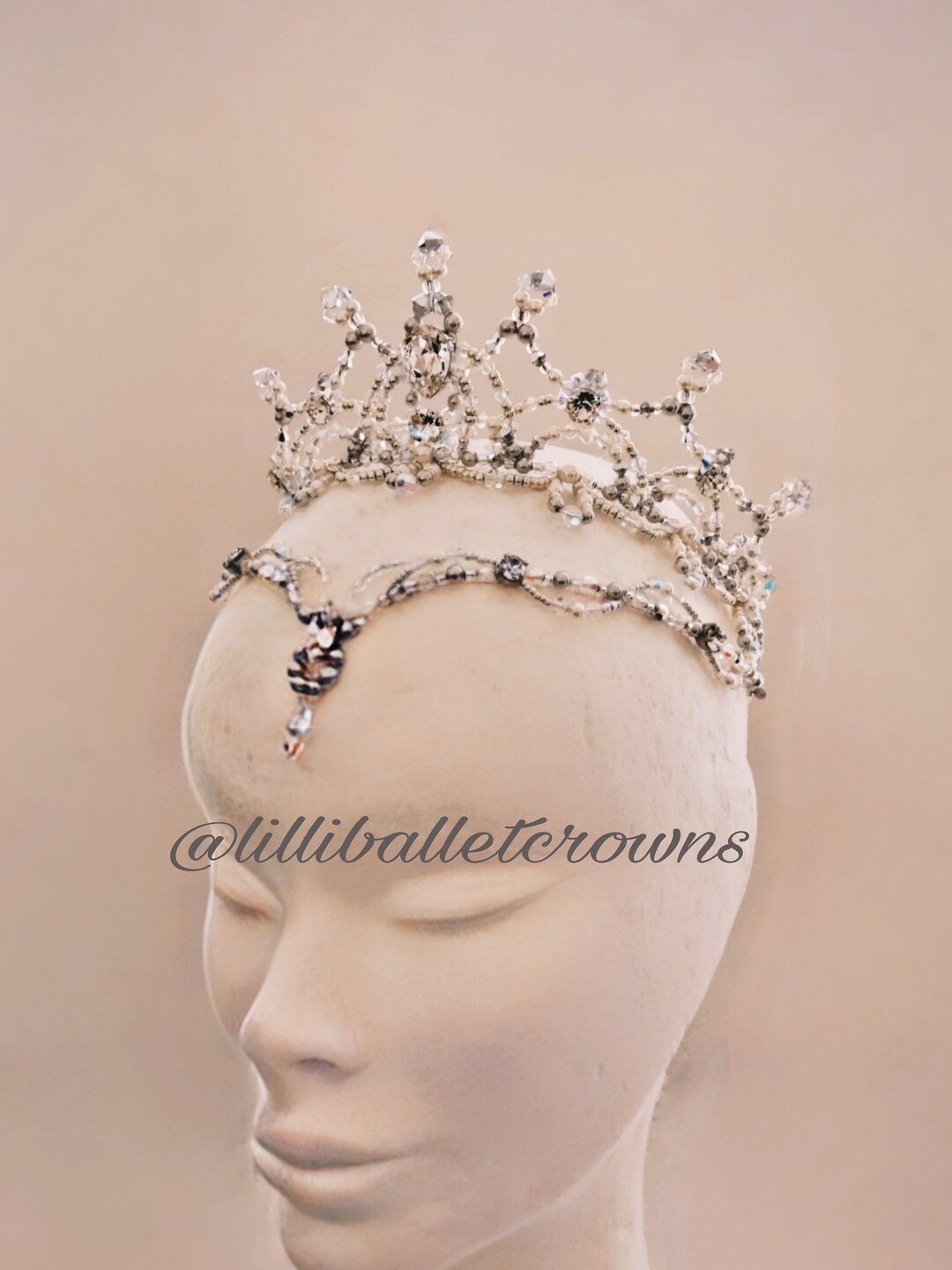 Paquita Tiara With Removable Teardrop , Dulcinea Tiara, Fairy Crown ...