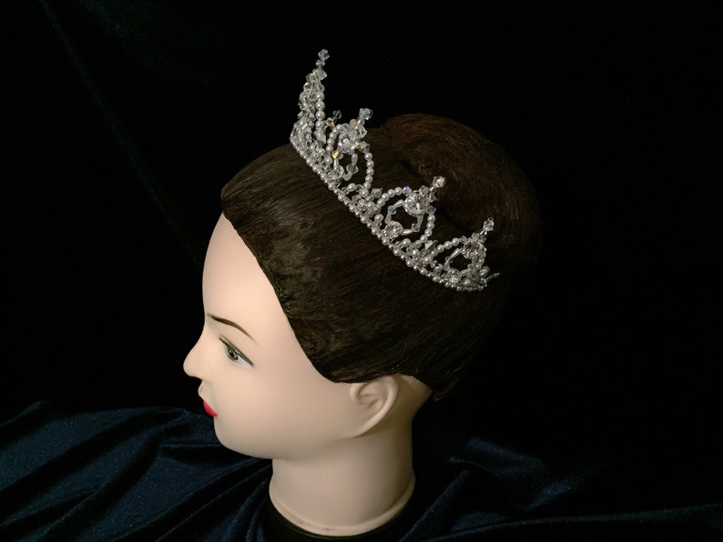 BALLET TIARA Clear Crystal Tiara Aurora tiara Ballet | Etsy