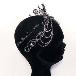 Black Swan Tiara, Odile Tiara, Ballet Tiara, Ballet Headpiece ...