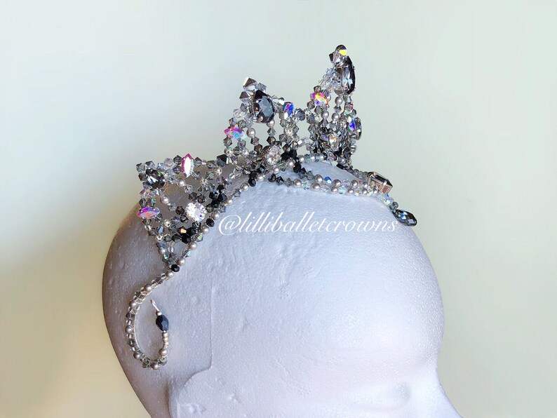 ODILE TIARA Black Swan Tiara Ballet Tiara BALLET | Etsy