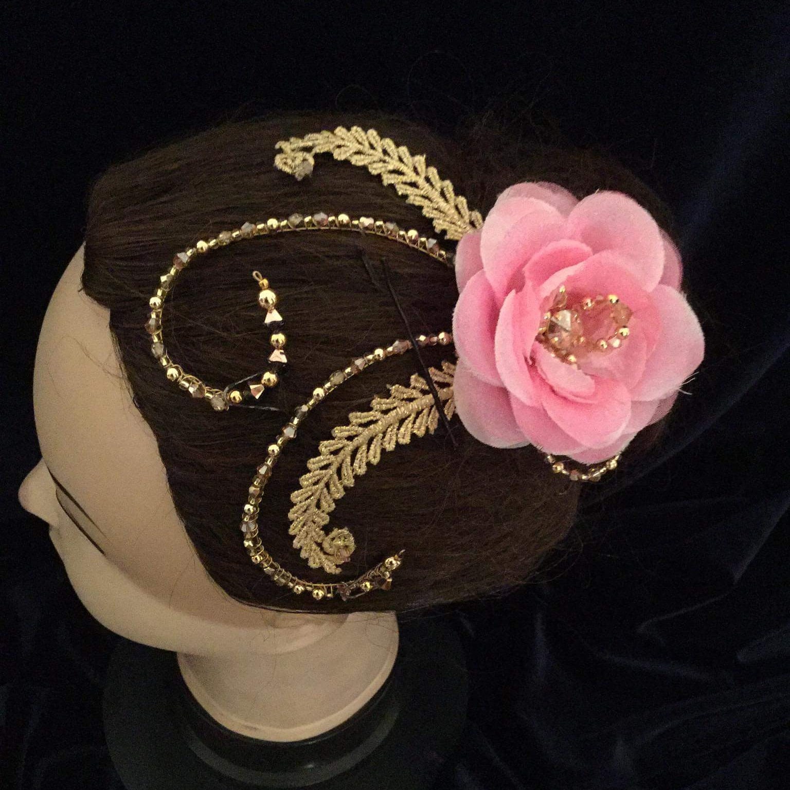 Laurencia Hairpiece Red Roses Roses Ballet Headpiece - Etsy