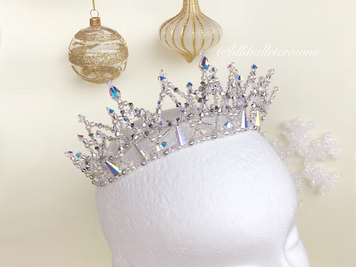 Snow Queen Ballet Tiara Ballet Crystal Tiara Snow Queen - Etsy