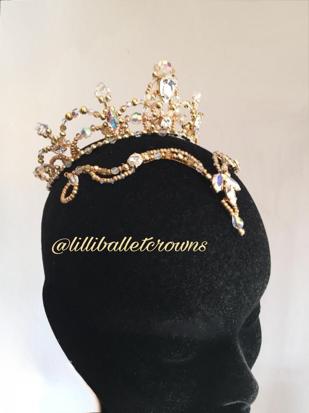 BALLET TIARA Odalisque Tiara Medora Tiara Swarovski - Etsy
