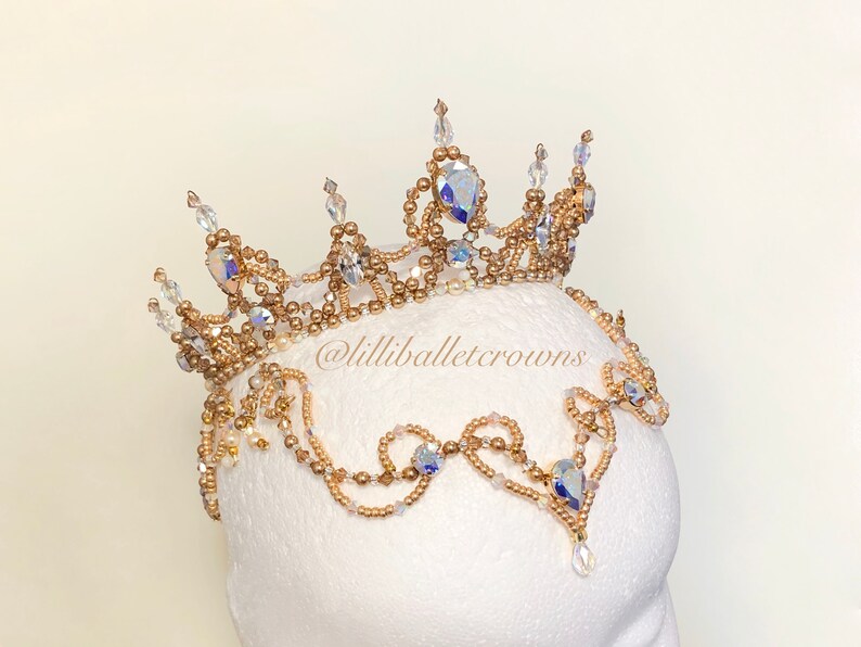 AURORA TIARA Gamzatti Tiara Ballet Tiara Ballet Headpiece - Etsy