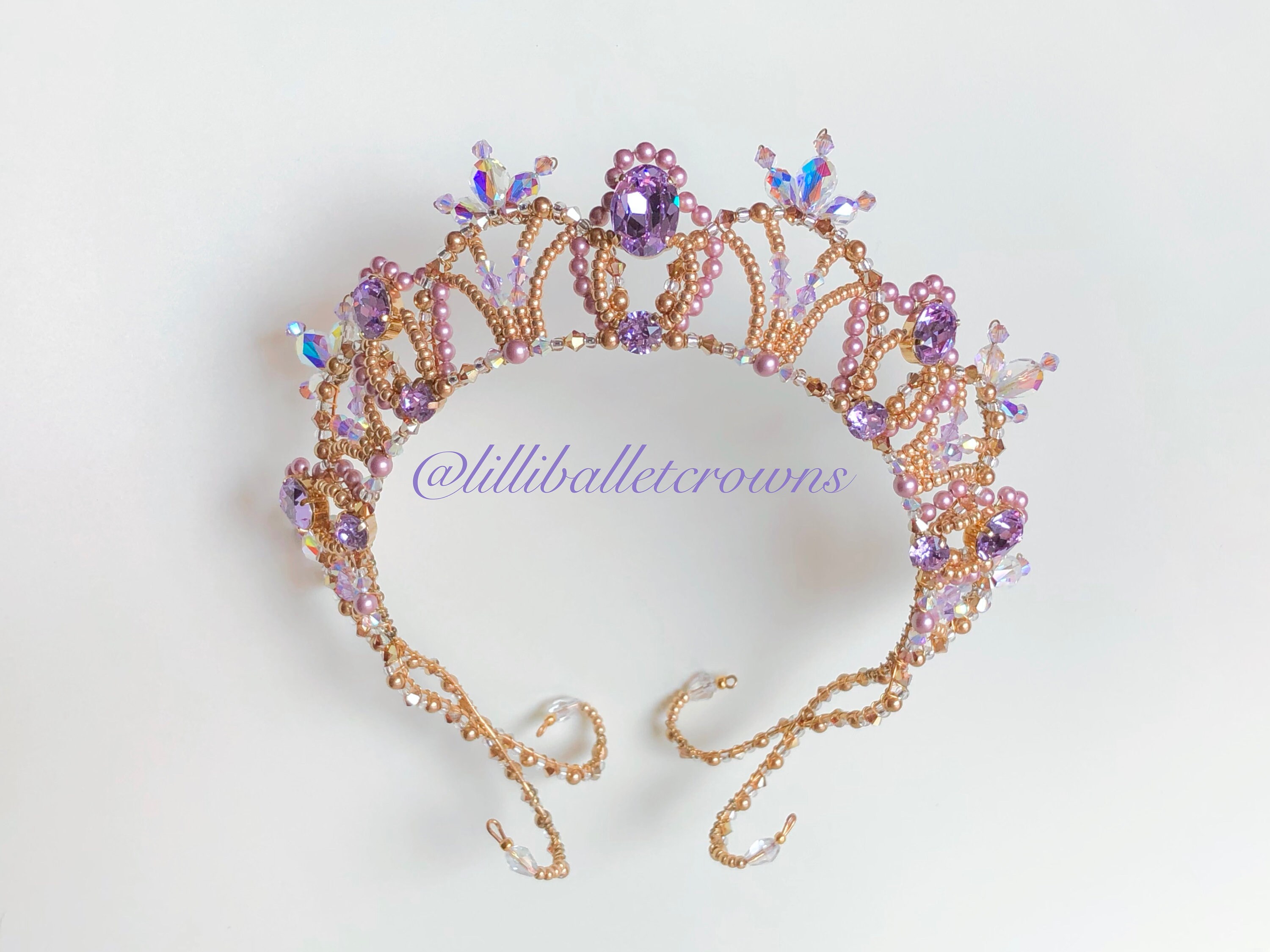 Sugar Plum Fairy Tiara Lilac Fairy Tiara Dulcinea Tiara | Etsy UK