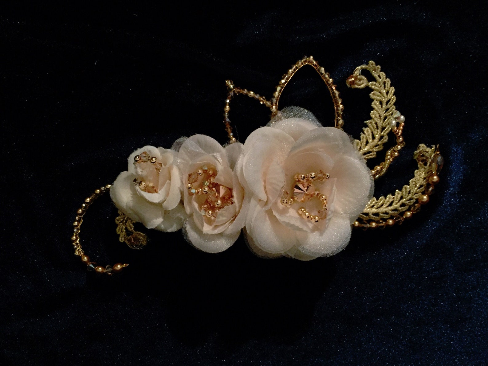 BALLET TIARA BALLET Roses Cream Roses Ivory Roses Roses - Etsy