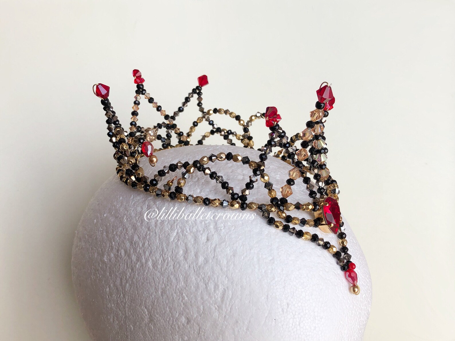 Odile tiara Black Swan Tiara Ballet tiara ballet headpiece | Etsy