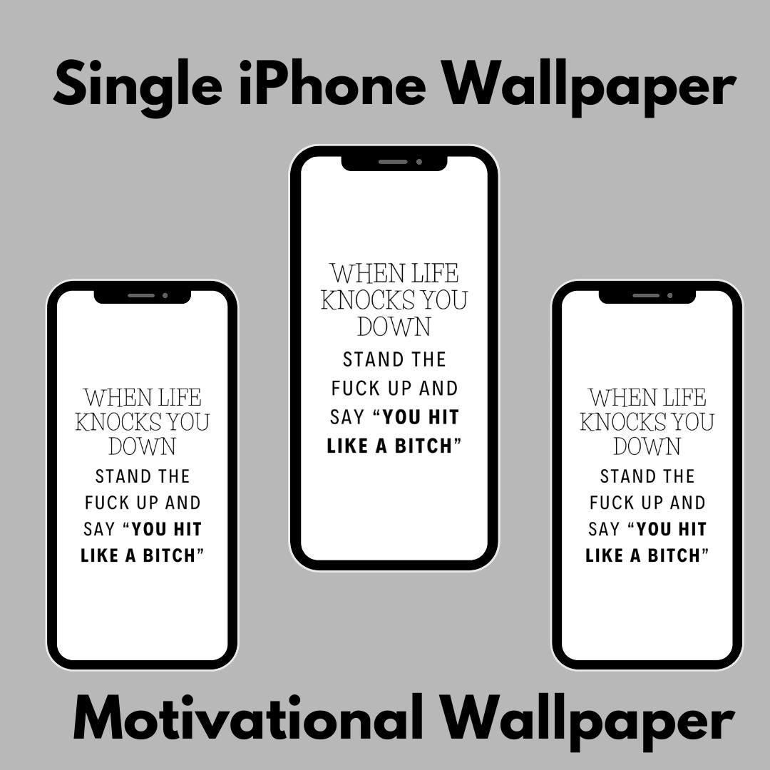 Stand Up- Motivational iPhone Wallpaper - Etsy
