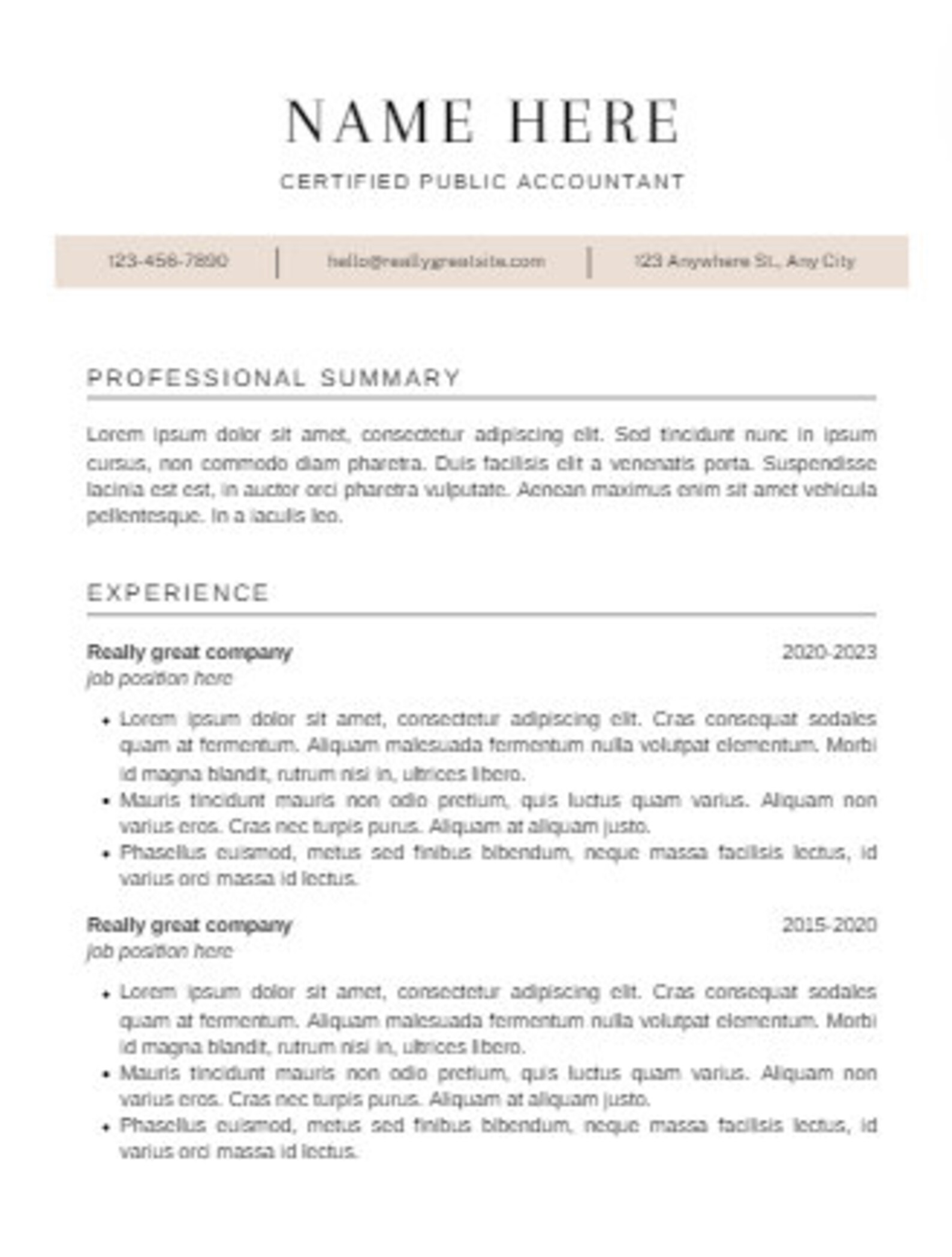 Editable Resume and Cover Letter Template Bundle, Professional Resume ...