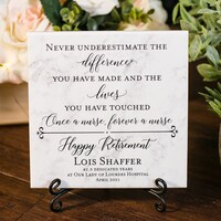 Retirement Plaque - Etsy